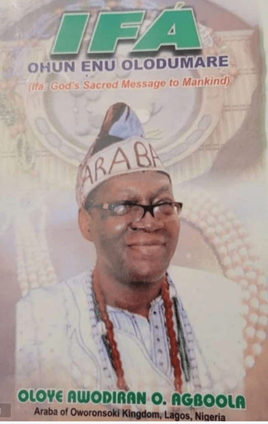 Ifa: Ohun Enu Olodumare Ifa: God’s Sacred Message to Mankind - E-book ...
